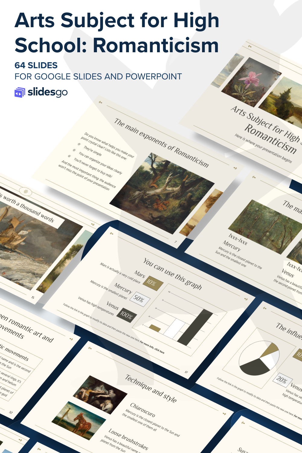 Arts Subject for High School: Romanticism | Google Slides