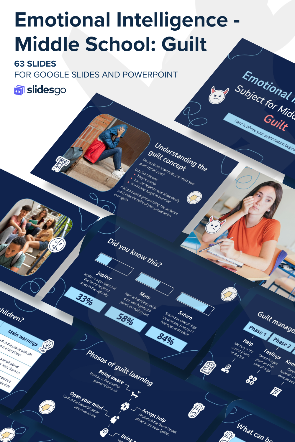 Emotional Intelligence Subject for Middle School: Guilt