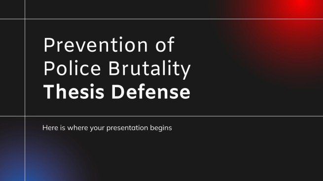 Free Google Slides and PowerPoint Templates on Police