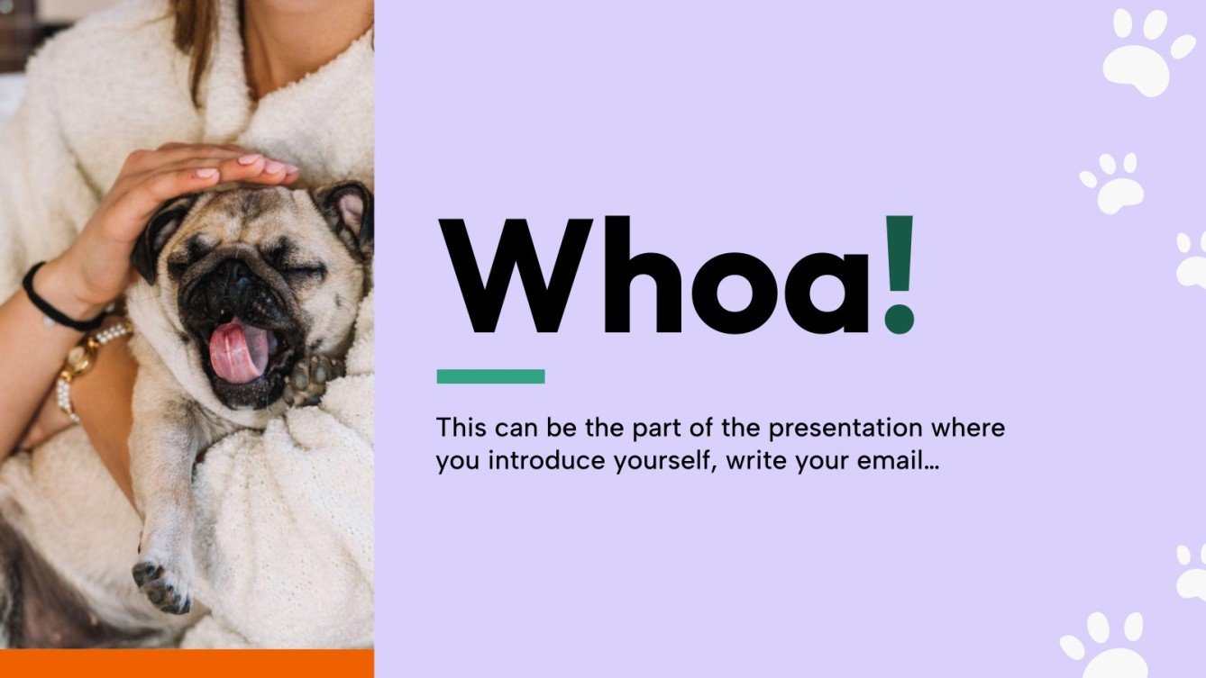 Cuidados para pugs | Google Slides y PowerPoint