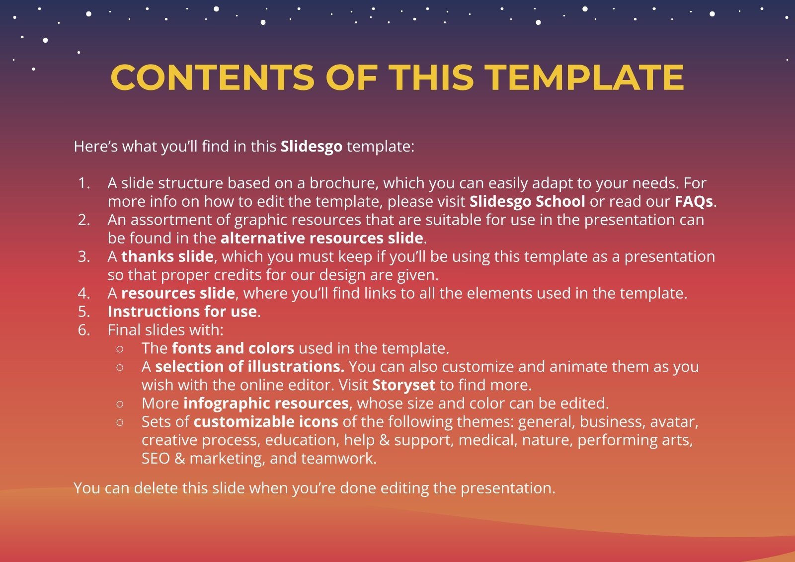 Camping Adventure Business Brochure | Google Slides