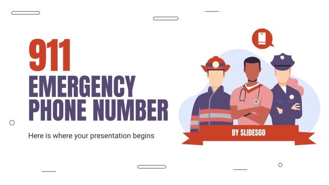 911: Emergency Phone Number | Google Slides & PPT