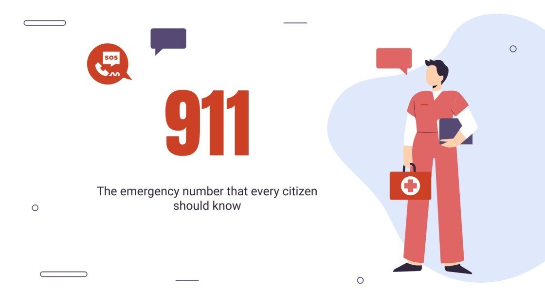 911: Emergency Phone Number | Google Slides & PPT