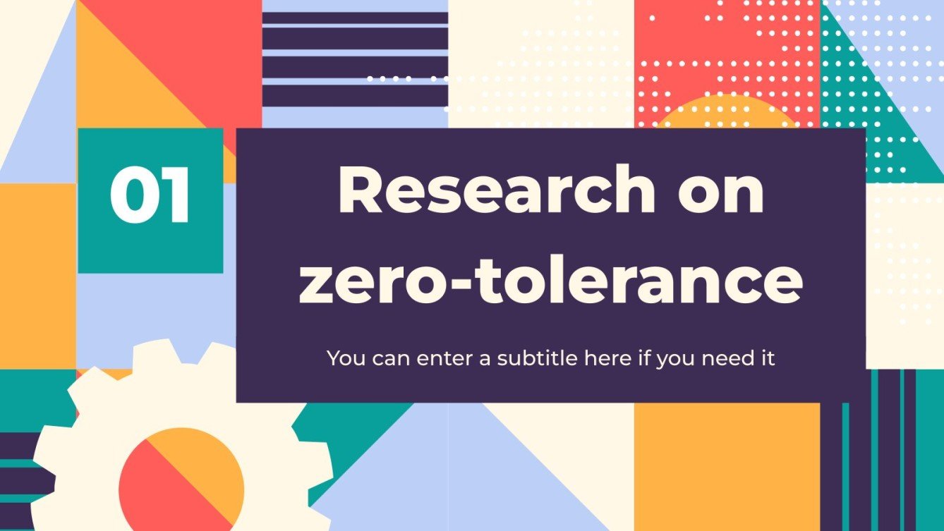 Zero Tolerance Policies at School | Google Slides & PPT