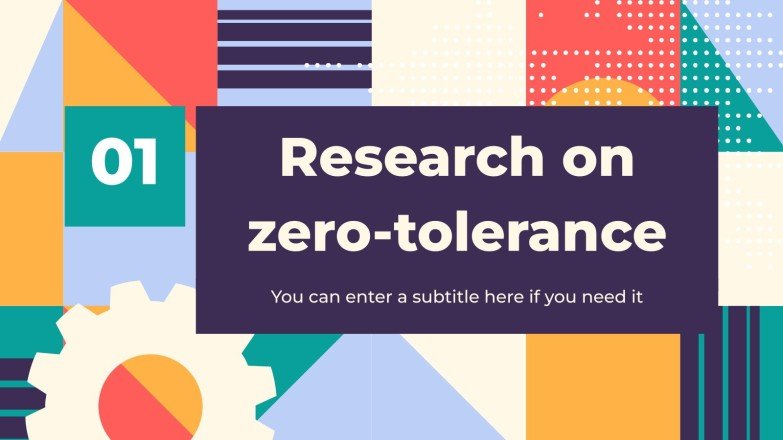 Zero Tolerance Policies at School | Google Slides & PPT