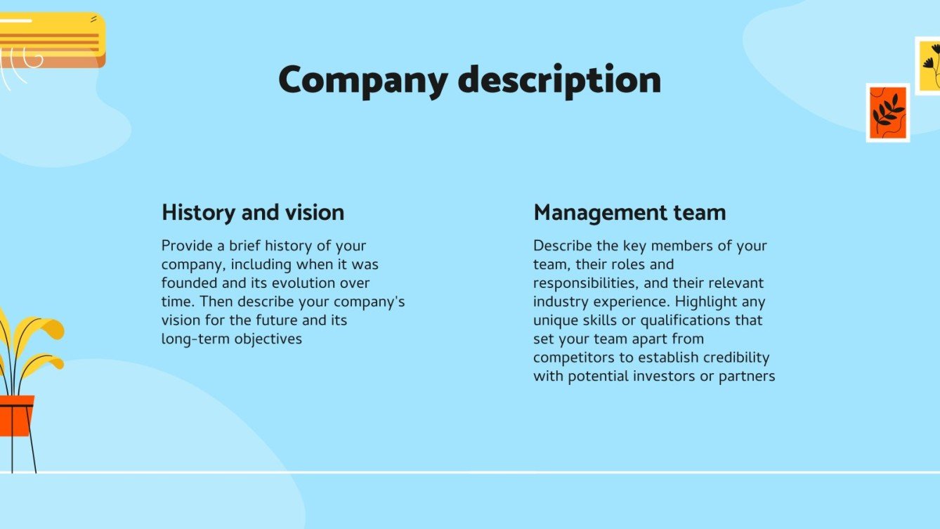 Air-conditioning Business Plan | Google Slides & PPT