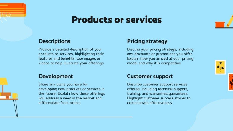 Air-conditioning Business Plan | Google Slides & PPT