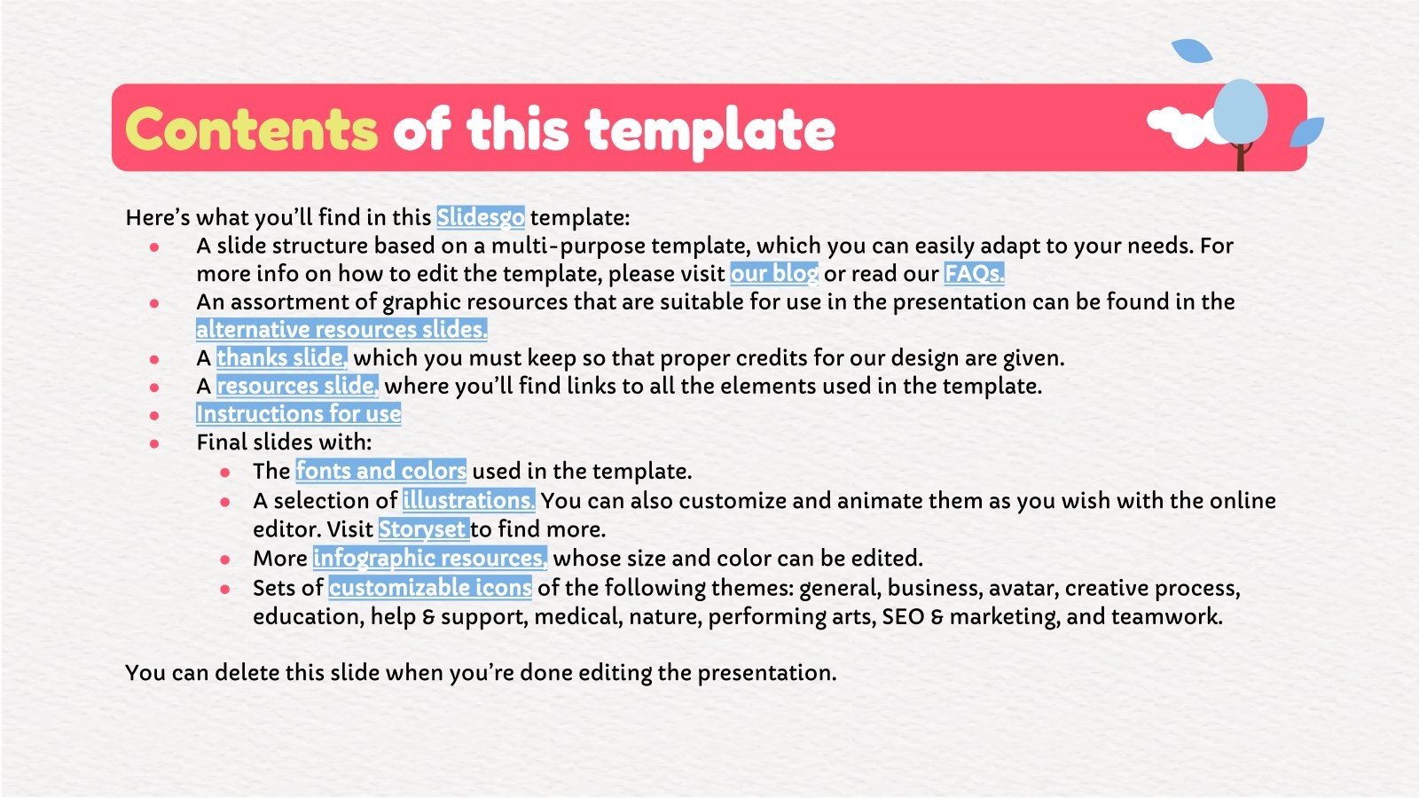 Animated Family Tree | Google Slides & PowerPoint