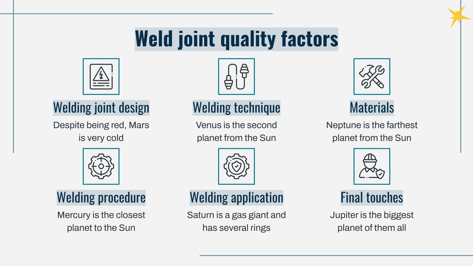 Welding Workshop | Google Slides & PowerPoint