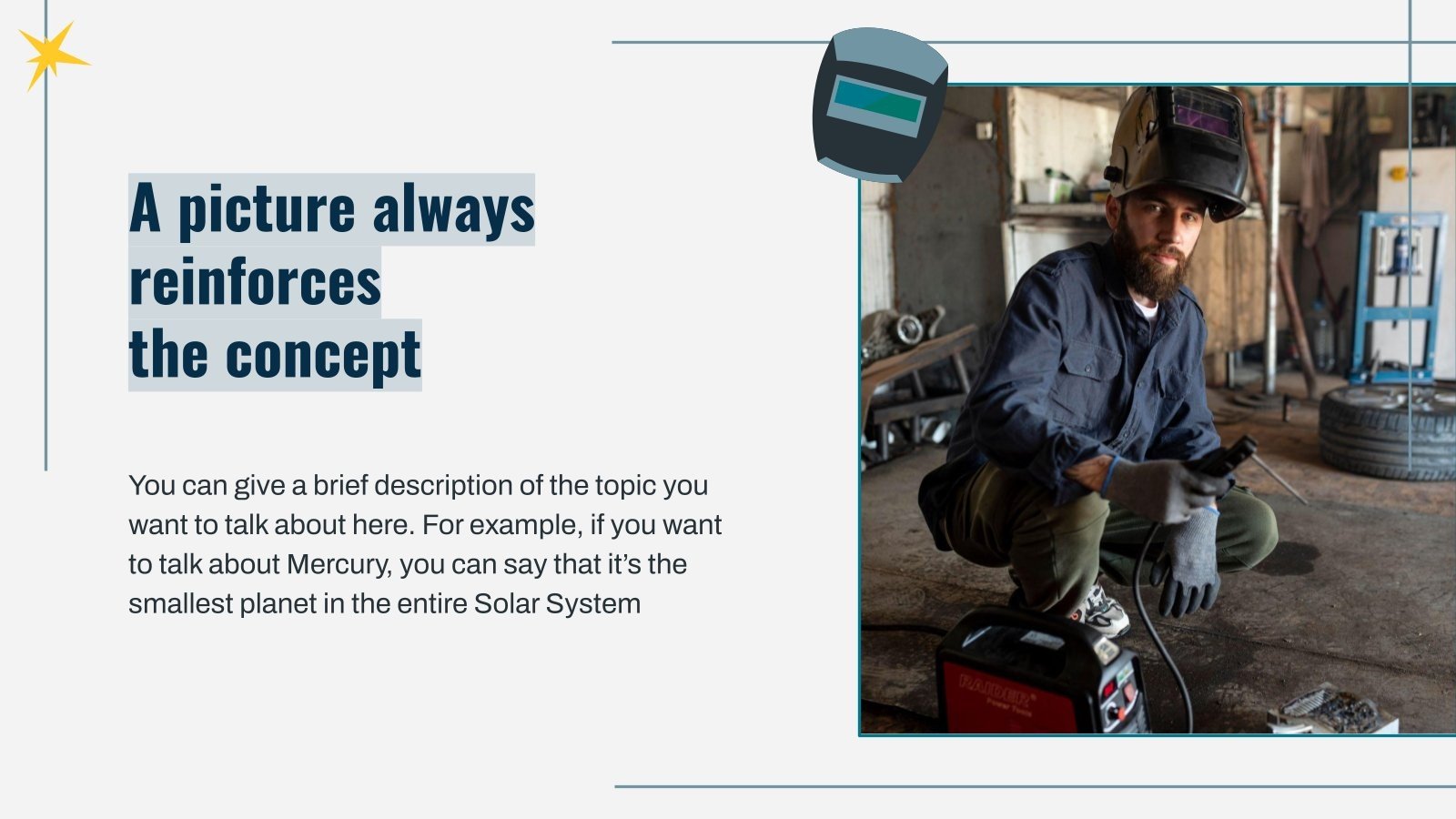 Welding Workshop | Google Slides & PowerPoint