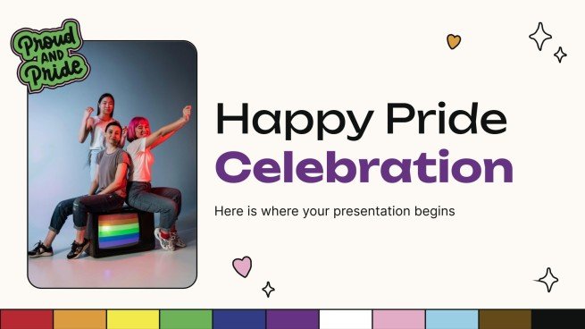 Happy Pride Celebration | Google Slides and PowerPoint