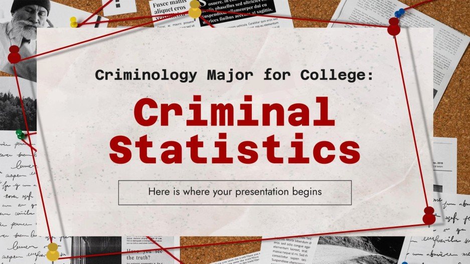 Criminology Major for College: Criminal Statistics