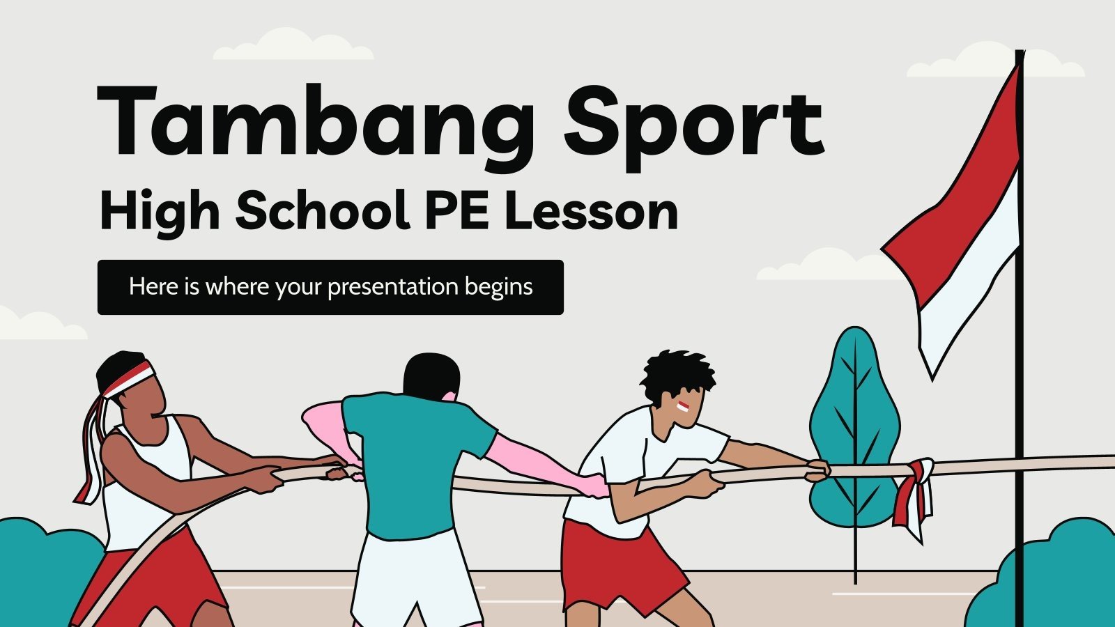 Tambang Sport - High School PE Lesson | Google Slides & PPT