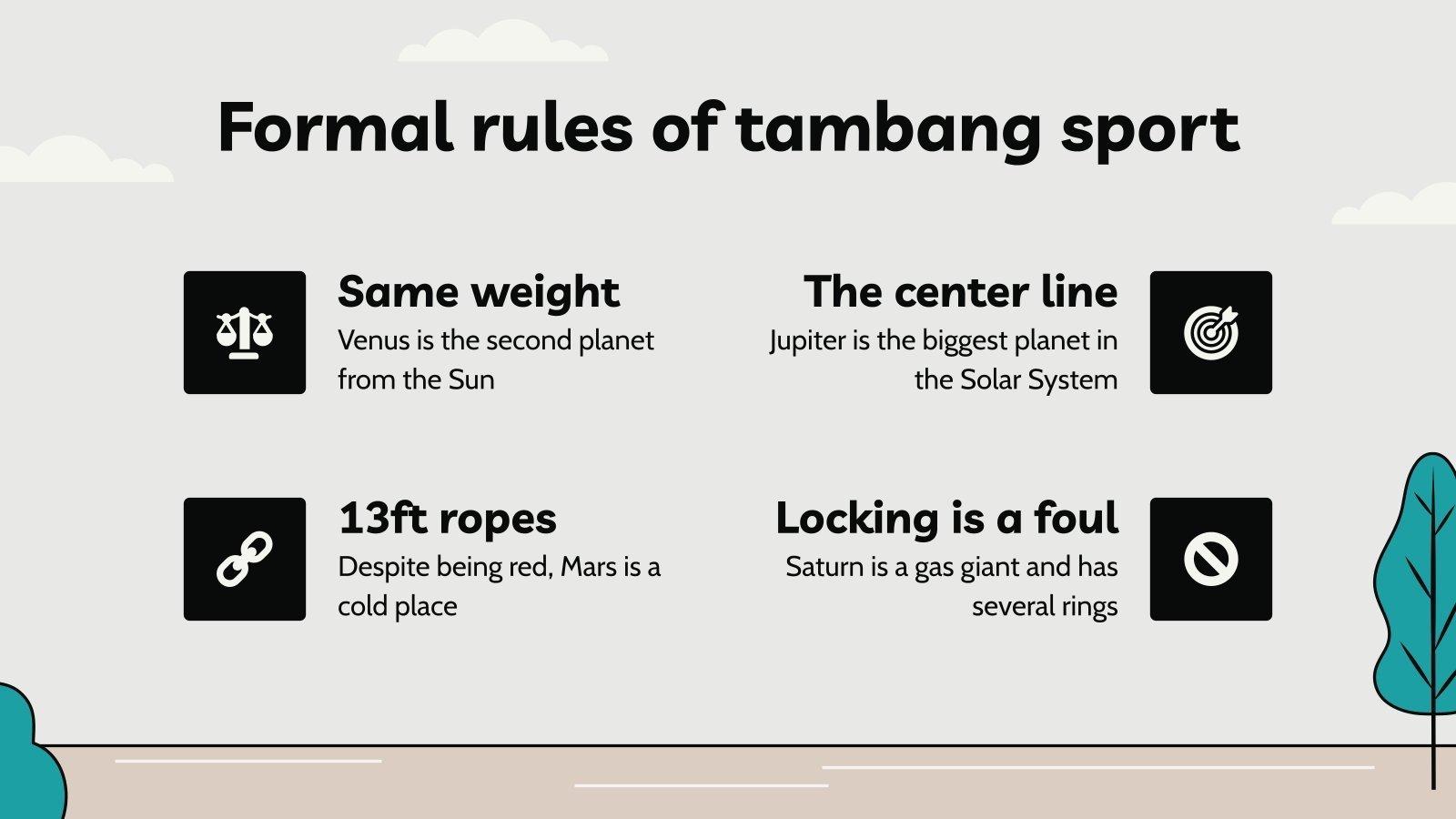 Tambang Sport - High School PE Lesson | Google Slides & PPT