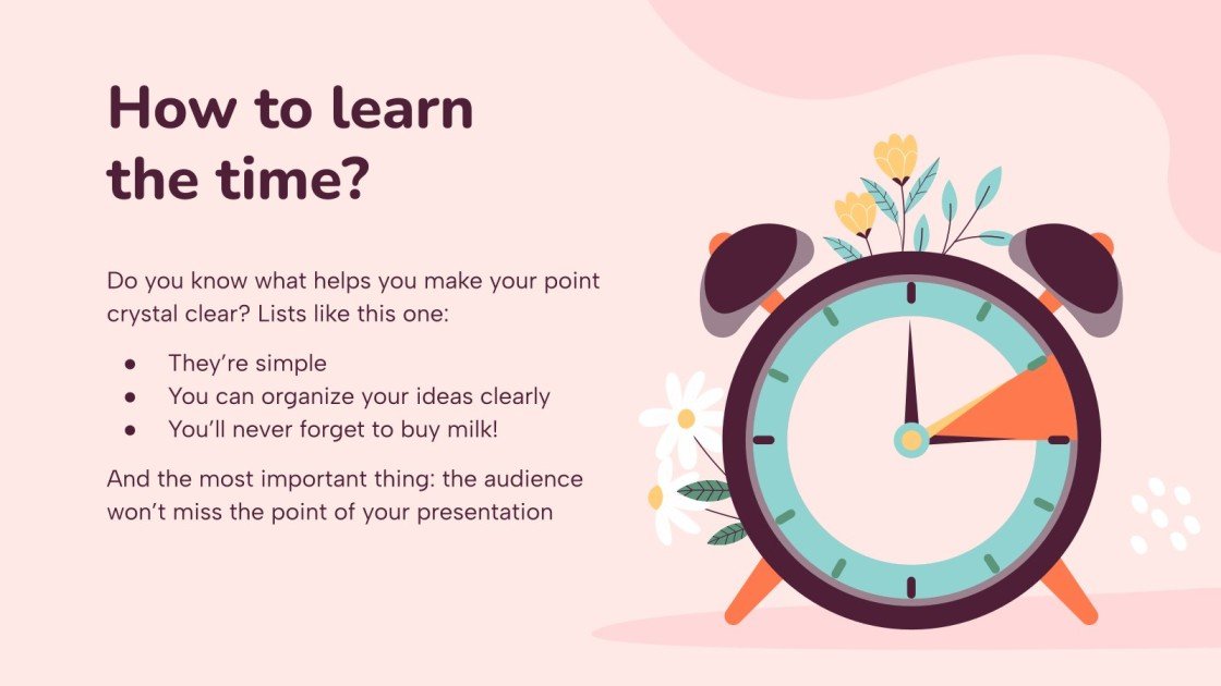 Time Lesson for Elementary | Google Slides & PPT