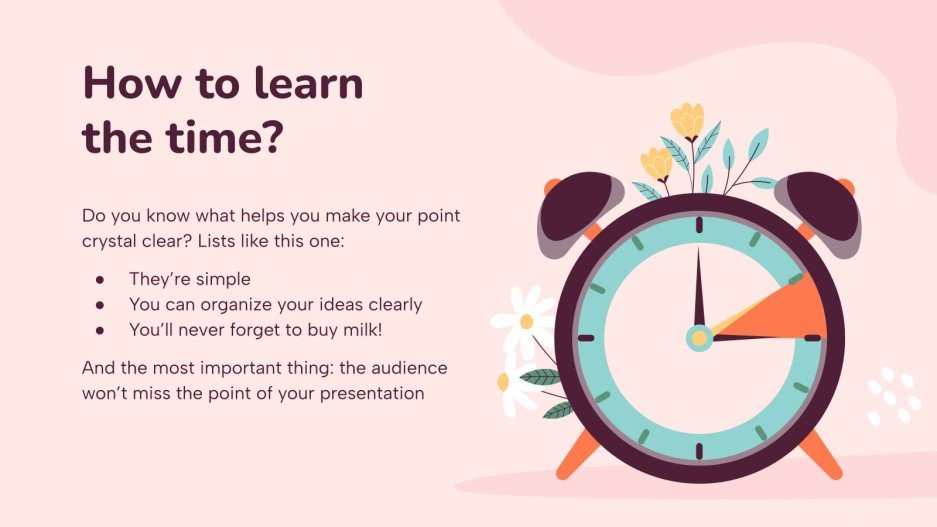 Time Lesson for Elementary | Google Slides & PPT