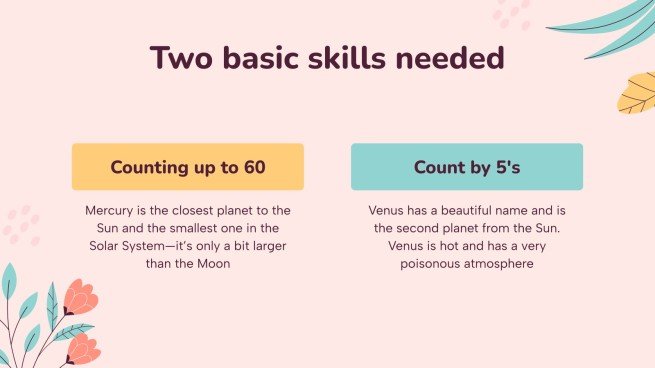 Time Lesson for Elementary | Google Slides & PPT