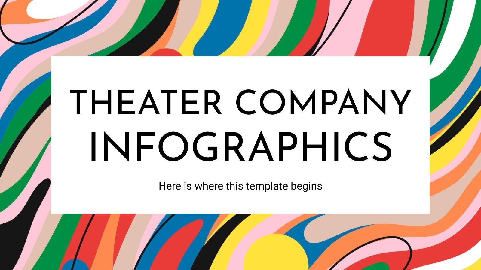 Infografías de compañía de teatro | Google Slides y PPT