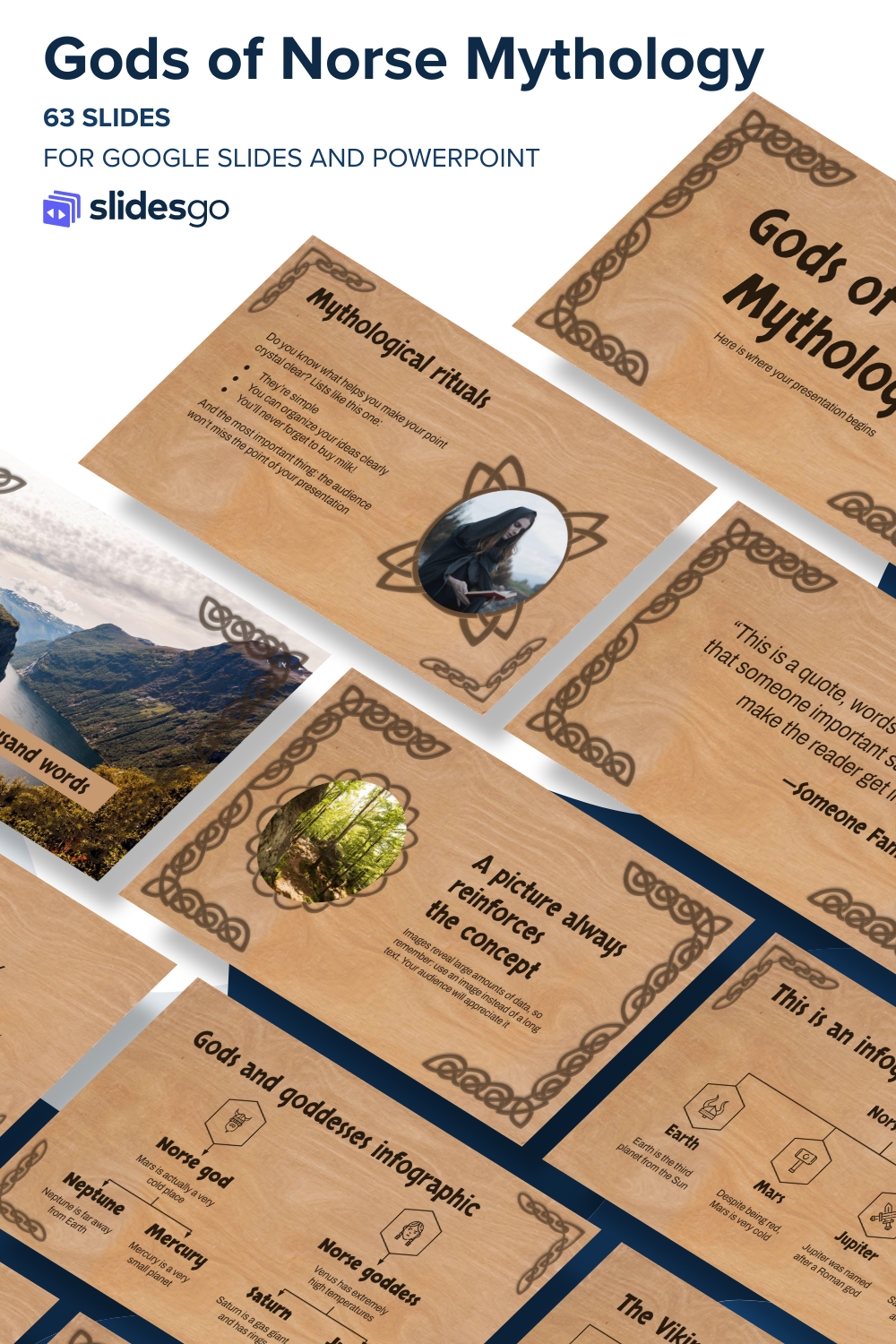 Gods of Norse Mythology | Google Slides & PowerPoint