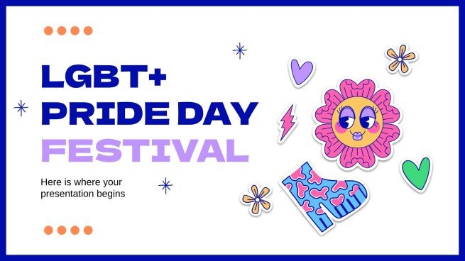LGBT+ Pride Day Festival | Google Slides & PowerPoint