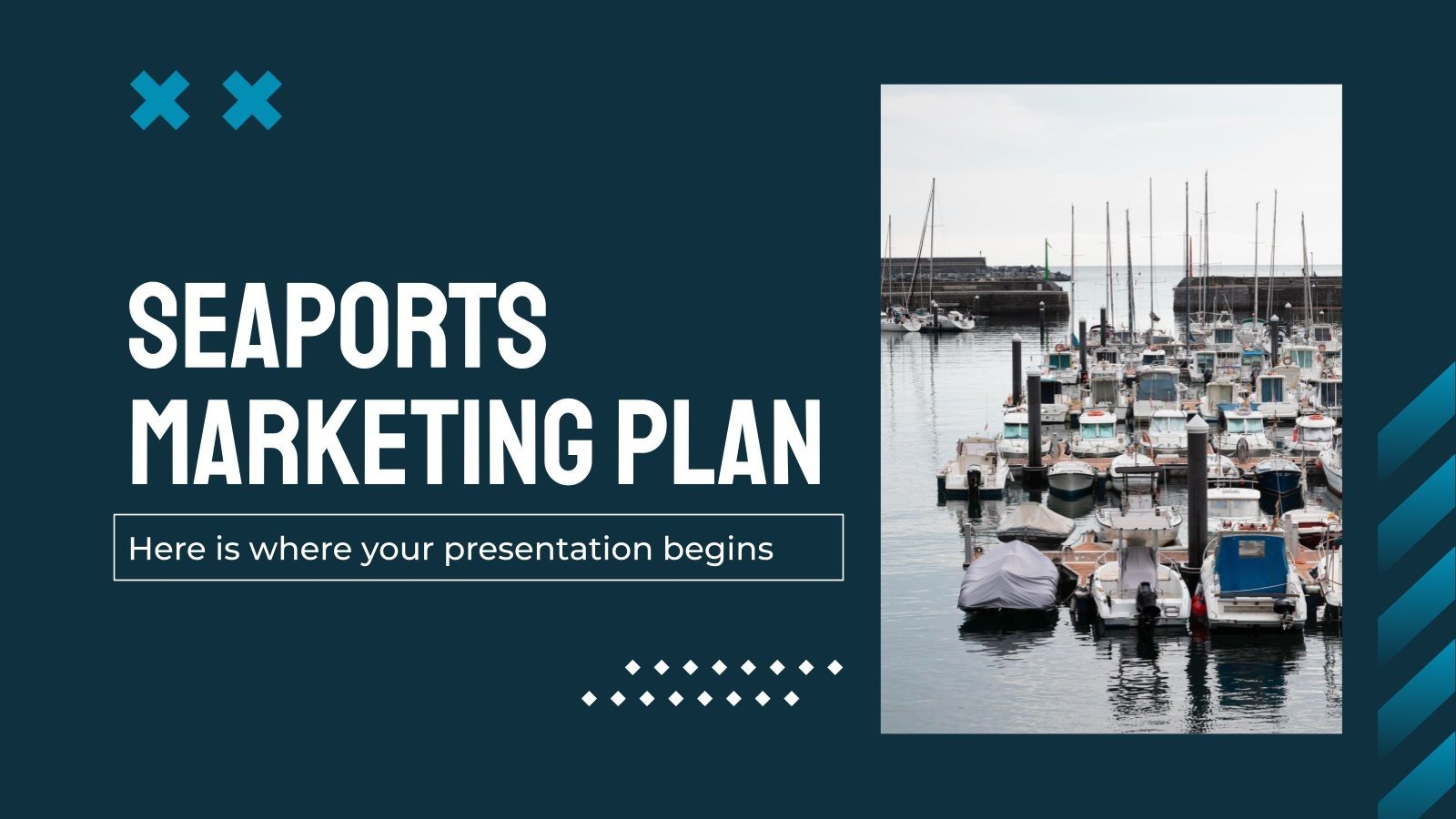 Seaports Marketing Plan | Google Slides & PowerPoint