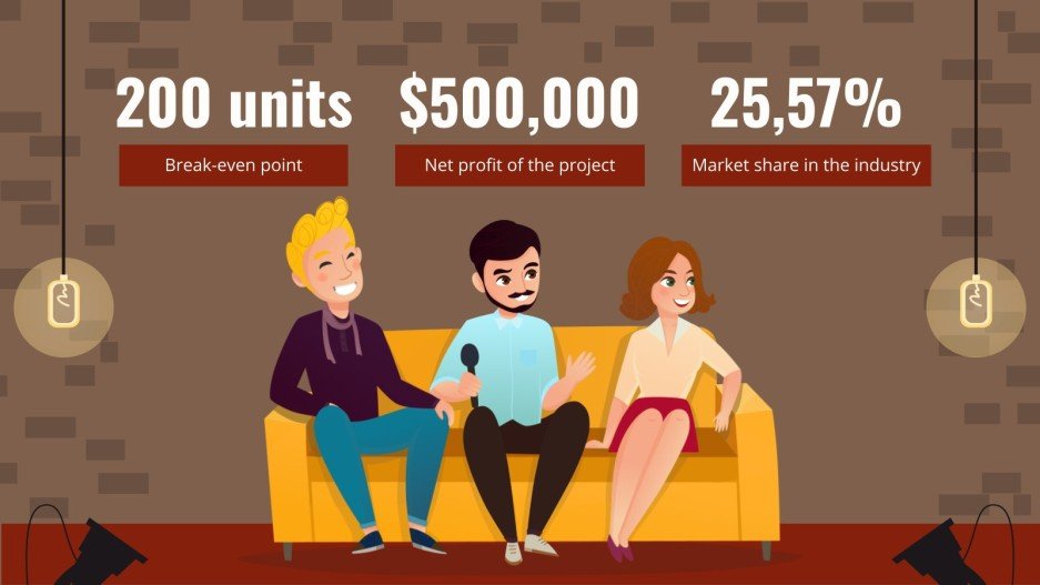 Comedy TV Show Project Proposal | Google Slides & PPT