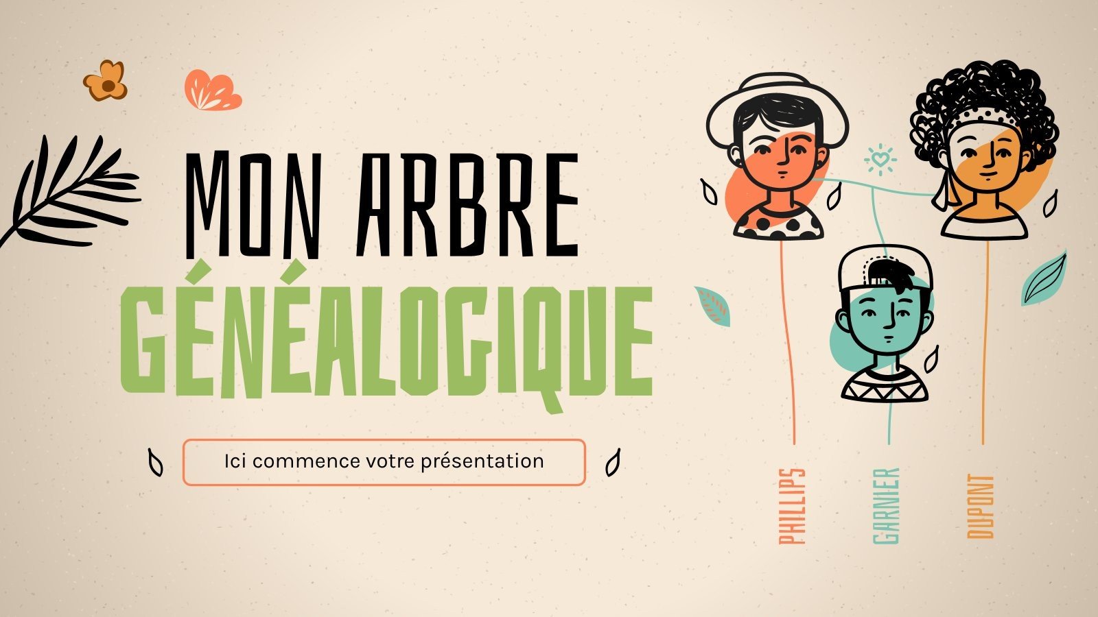 My Family Tree | Google Slides & PowerPoint