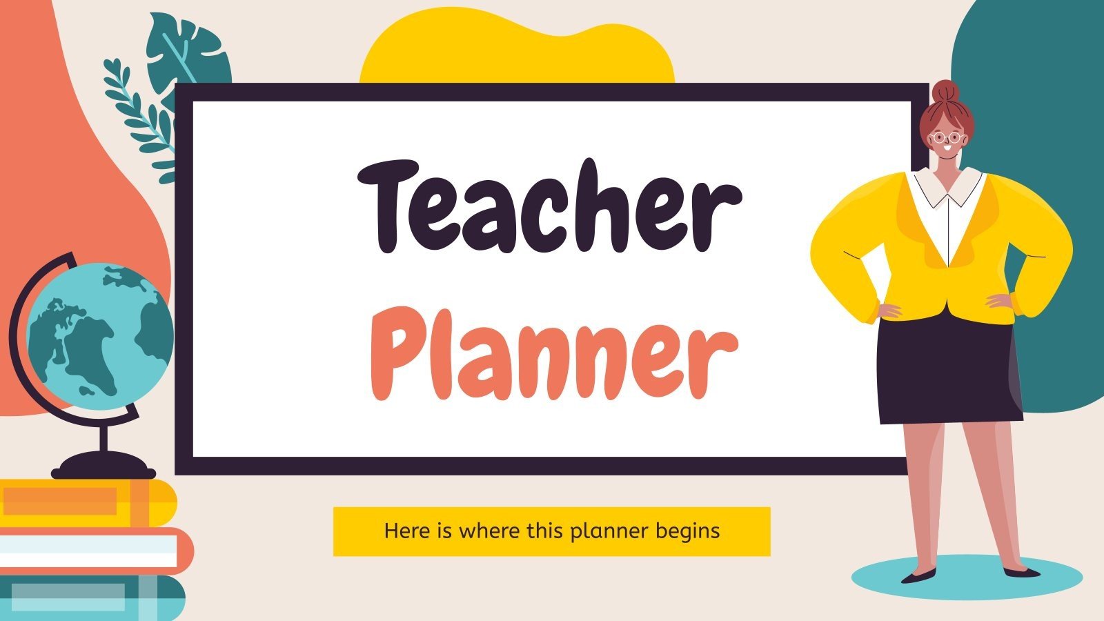 Teacher Planner | Google Slides & PowerPoint template