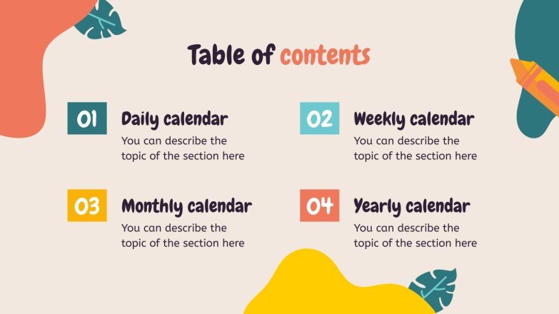 Teacher Planner | Google Slides & PowerPoint template