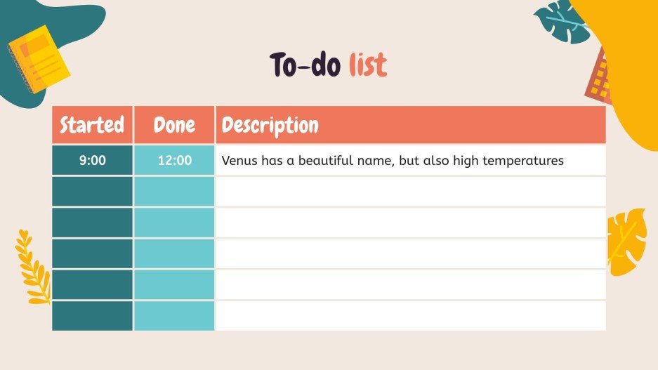 Teacher Planner | Google Slides & PowerPoint template