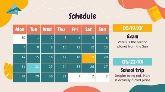 Teacher Planner | Google Slides & PowerPoint template