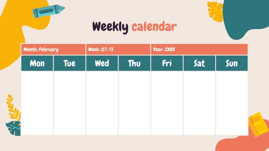 Teacher Planner | Google Slides & PowerPoint template