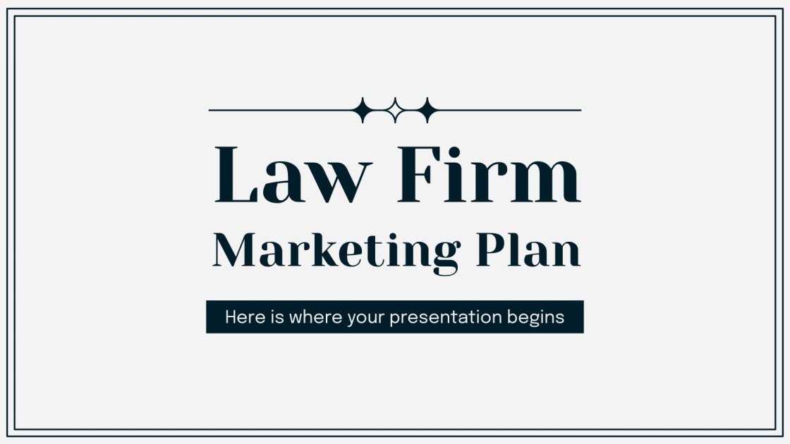 Law Firm Marketing Plan | Google Slides & PowerPoint