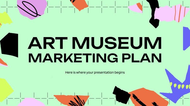Art Museum Marketing Plan | Google Slides & PowerPoint