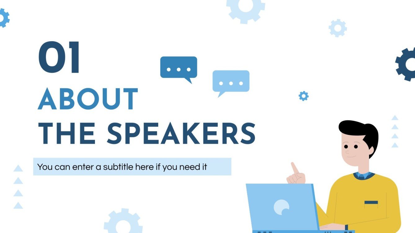 Business Motivational Speaker Conference | Google Slides