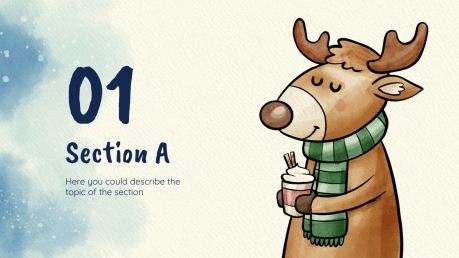 Cute Winter Animals | Google Slides & PPT theme