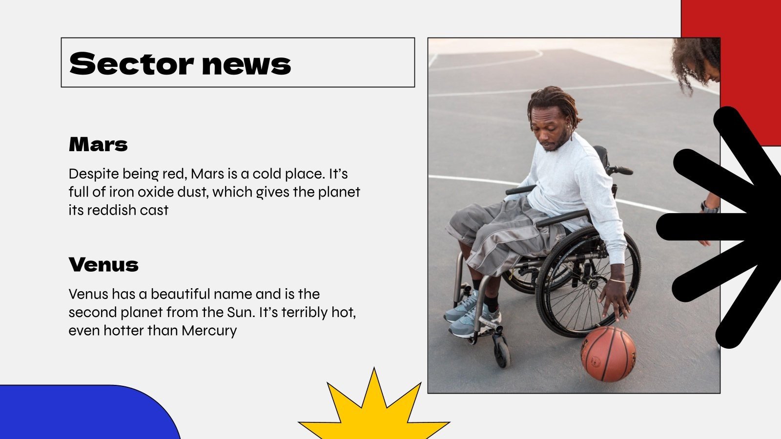 Wheelchair Basketball Newsletter | Google Slides & PPT
