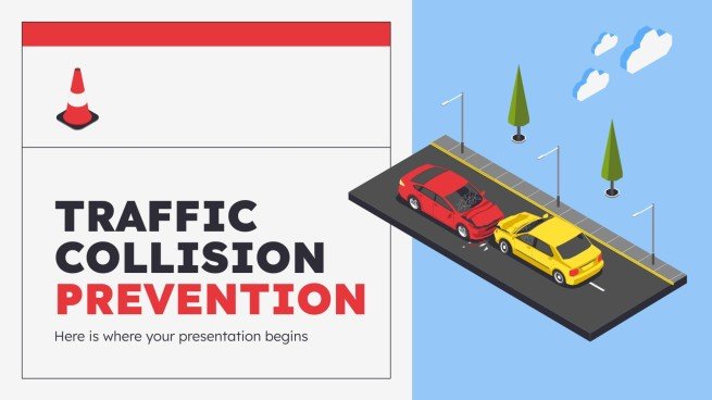 Prévention des collisions de la route | Google Slides et PPT