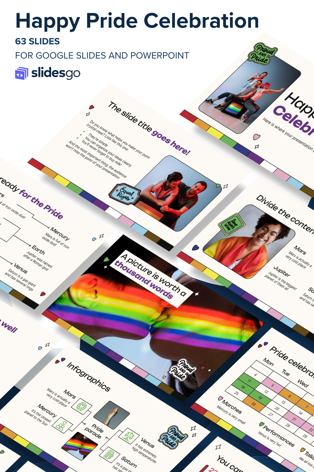 Happy Pride Celebration | Google Slides and PowerPoint