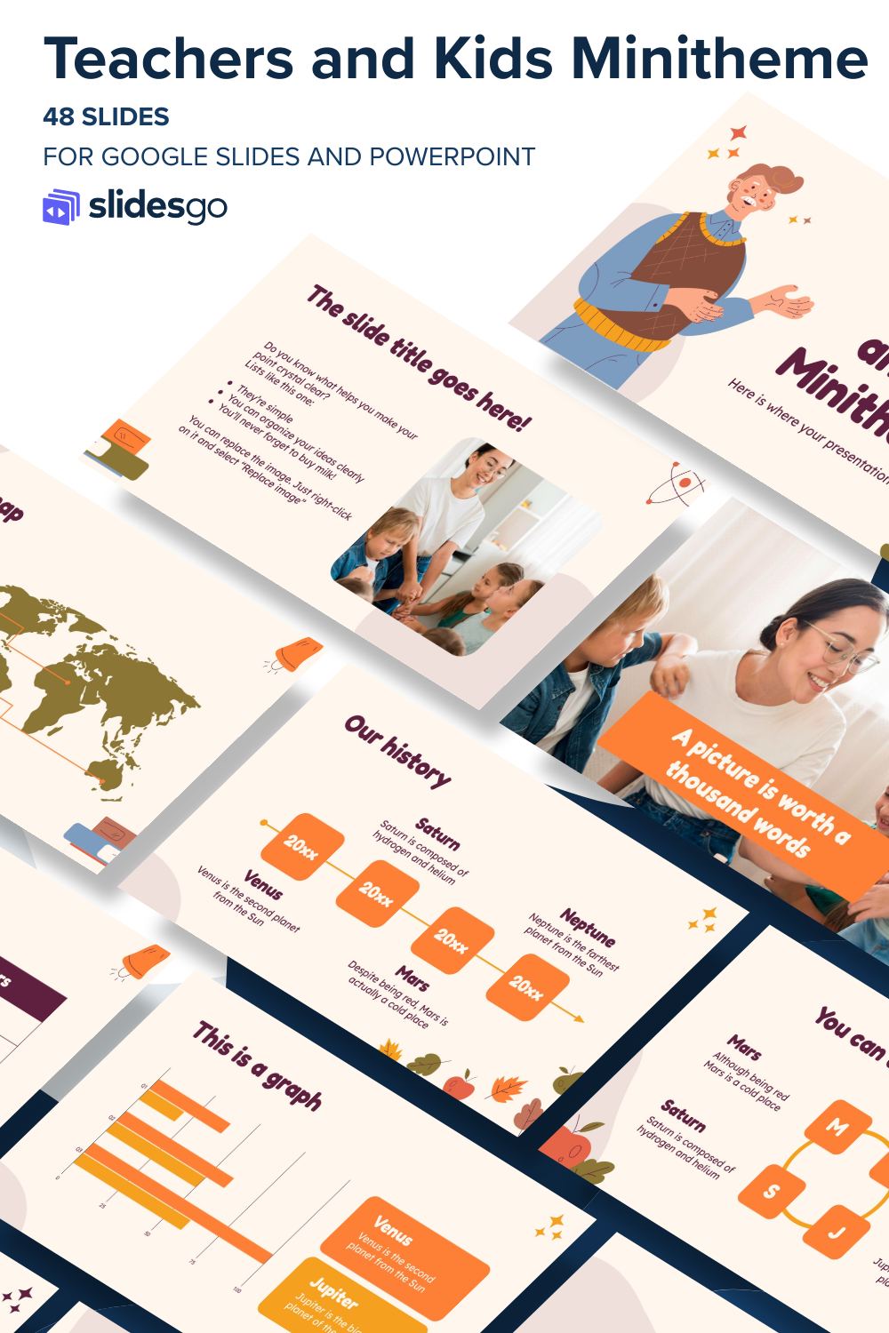 Teachers and Kids Minitheme | Google Slides & PowerPoint