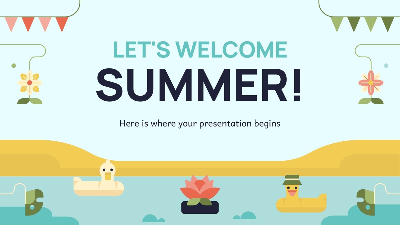Let's Welcome Summer! | Google Slides & PowerPoint