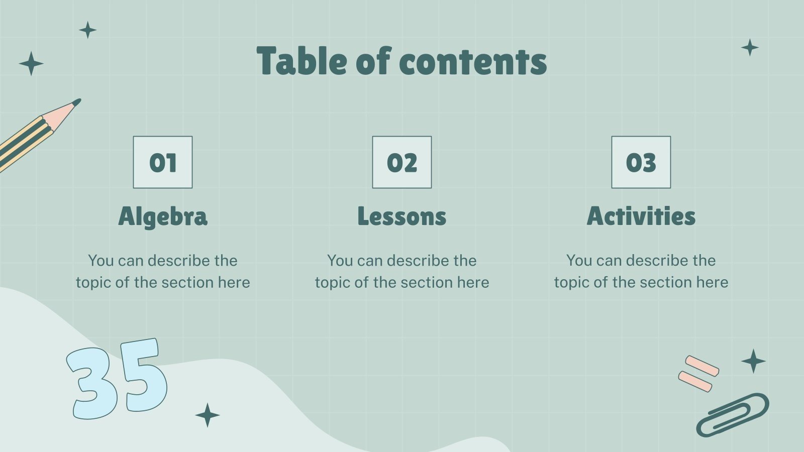 ¡El álgebra es divertida! | Google Slides y PowerPoint