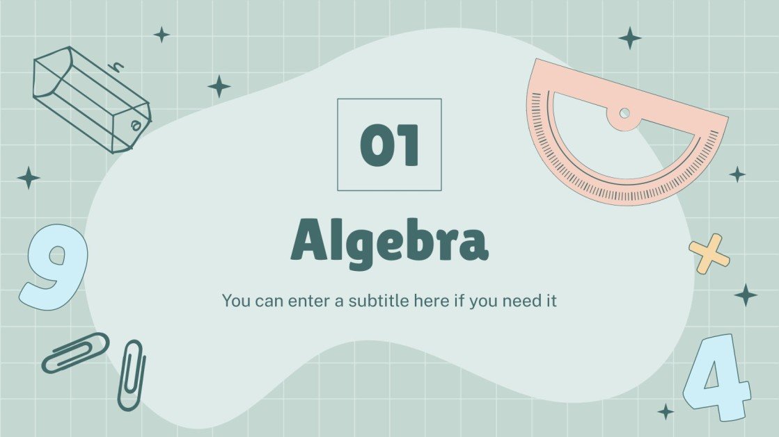 Algebra is Fun! | Google Slides & PowerPoint