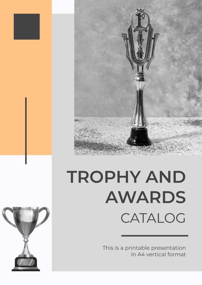 Trophy and Awards Catalog | Google Slides & PowerPoint