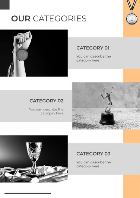 Trophy and Awards Catalog | Google Slides & PowerPoint