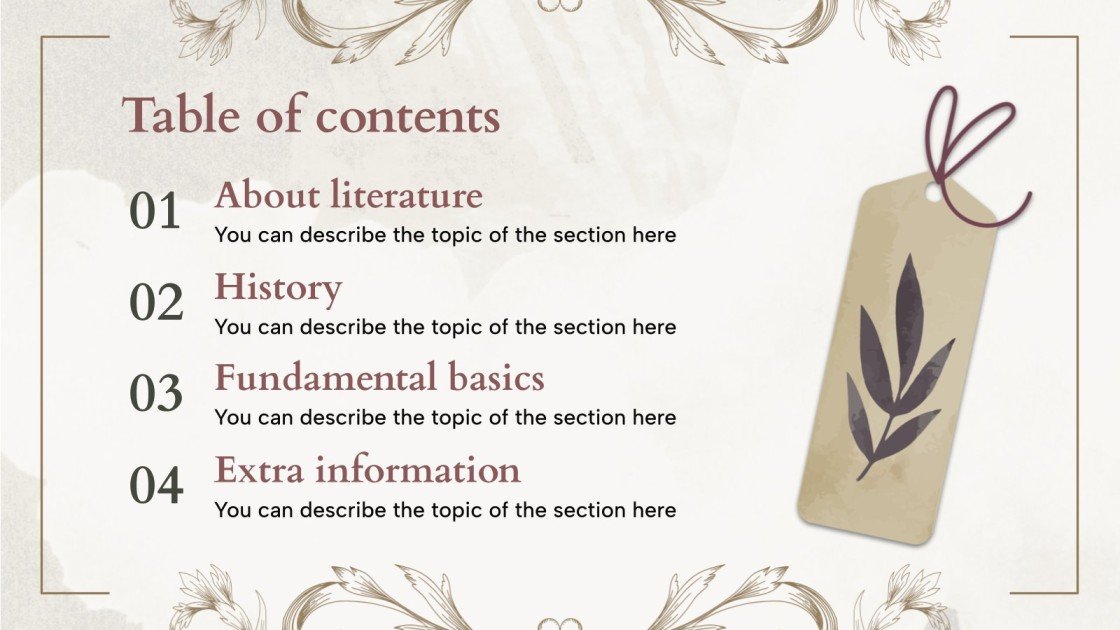 Literature 101 | Google Slides and PowerPoint