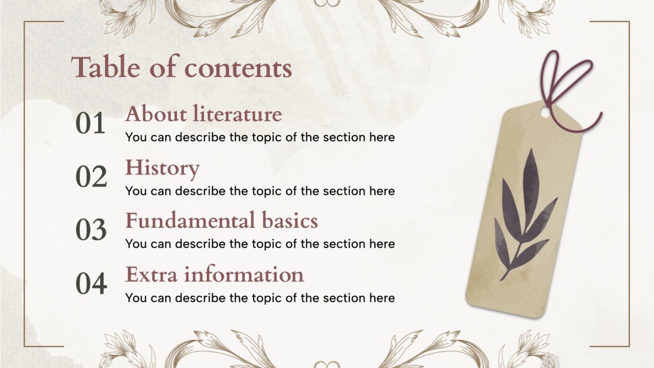 Literature 101 | Google Slides and PowerPoint