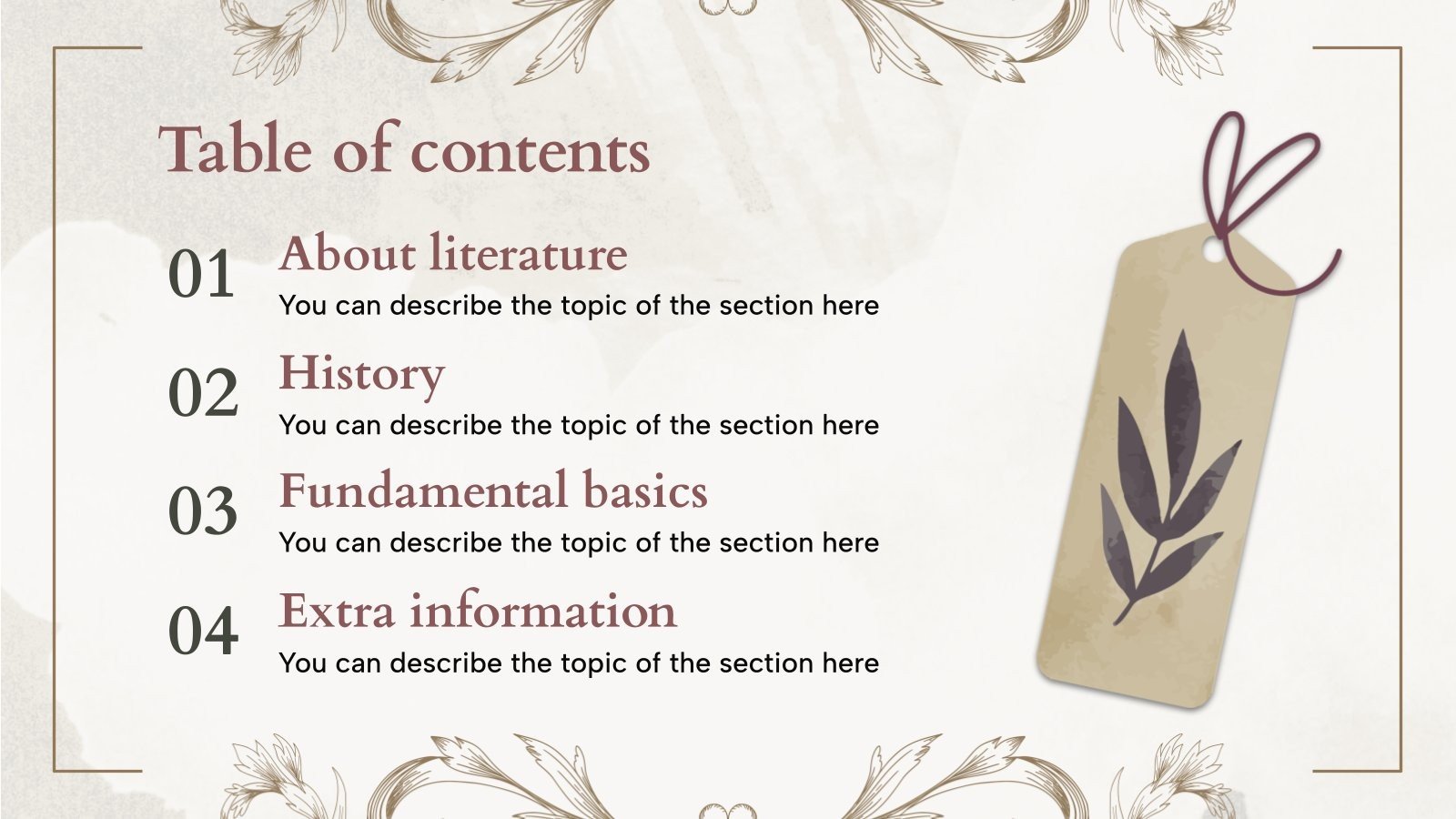 Literature 101 | Google Slides and PowerPoint