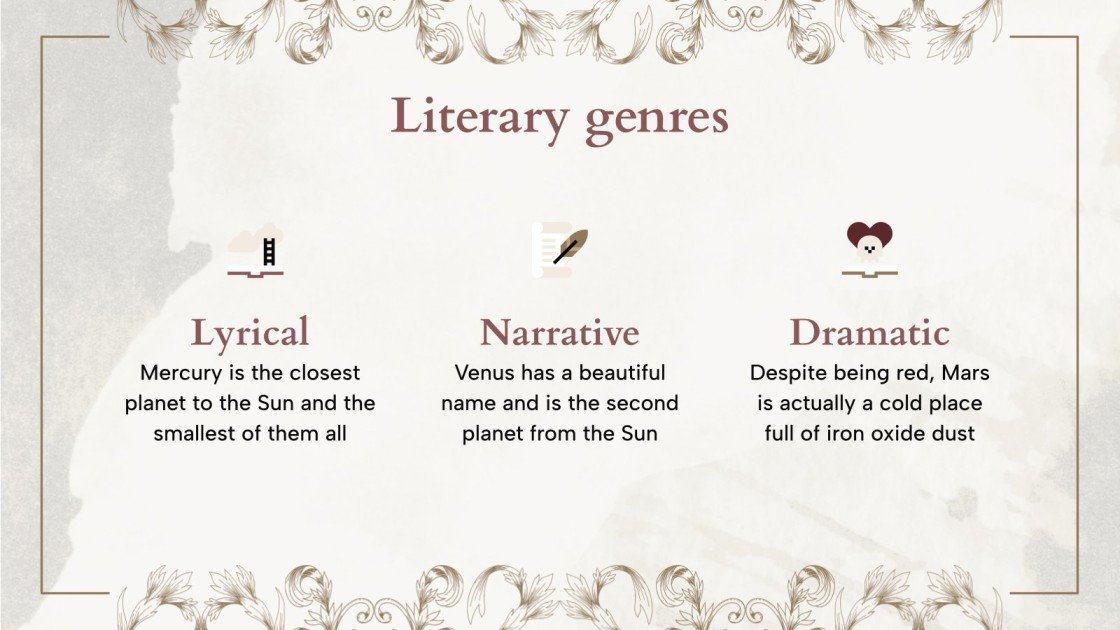 Literature 101 | Google Slides and PowerPoint