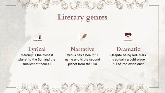 Literature 101 | Google Slides and PowerPoint